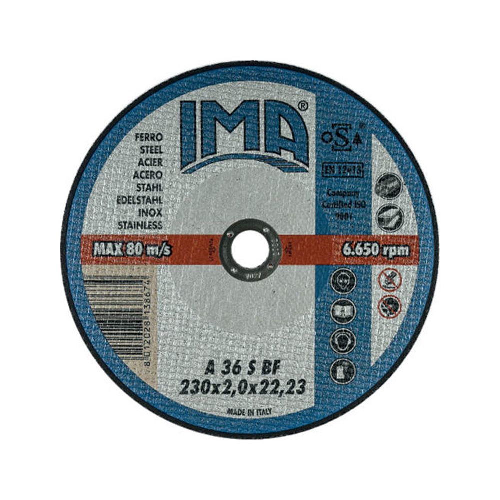 IMA Cutting disc Ima Ferro/Inox – WesTec